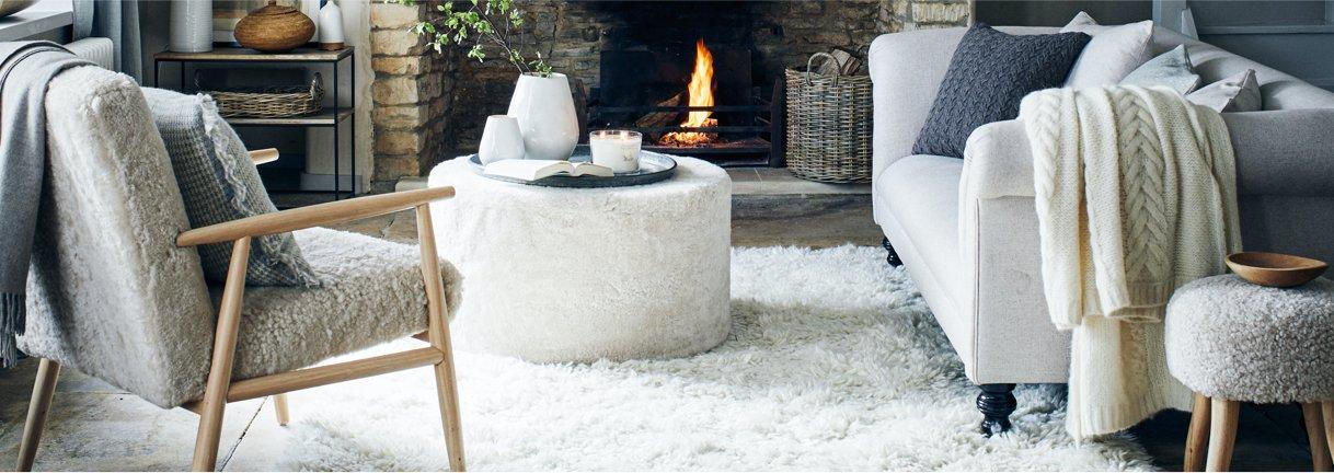White company furniture store